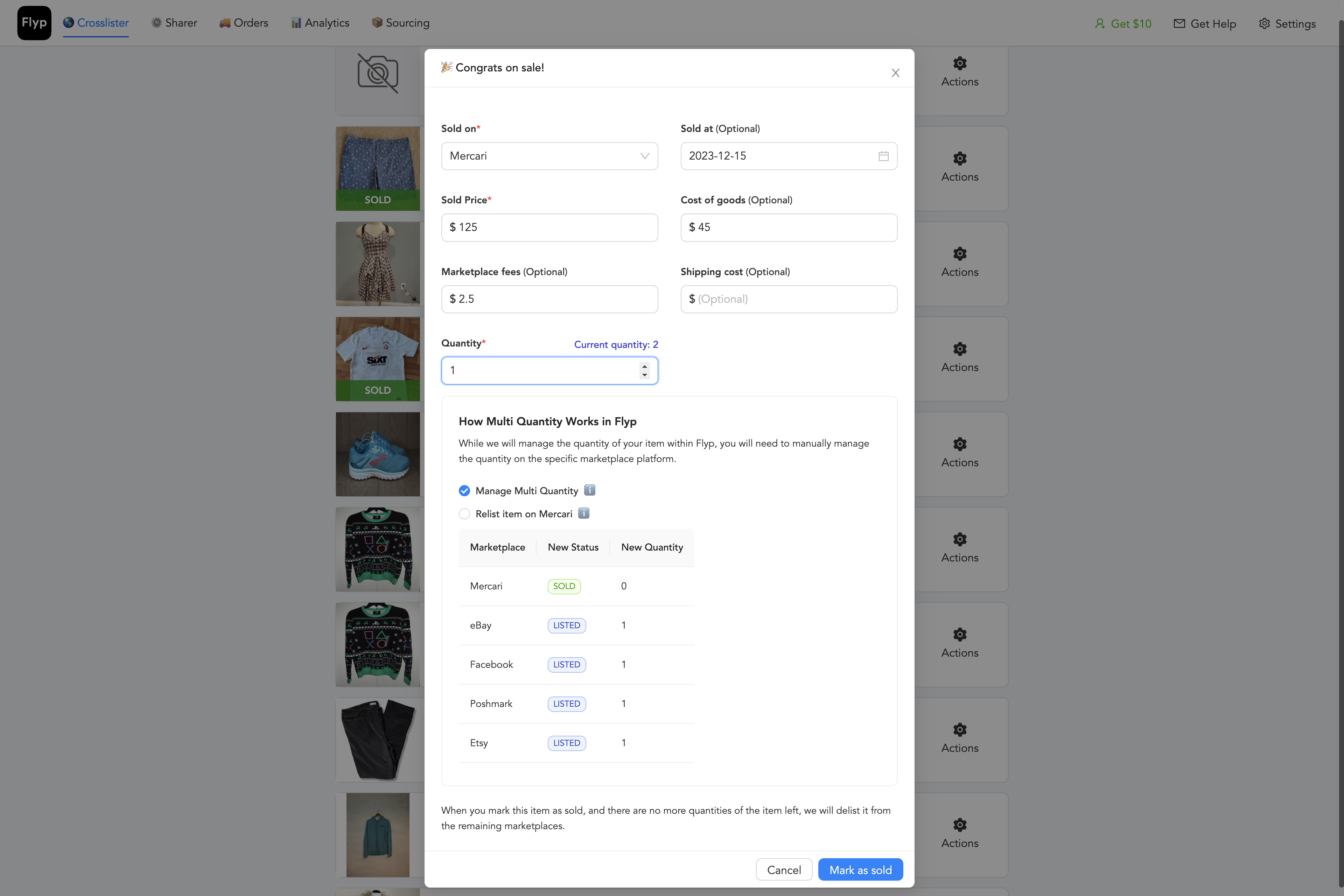 Managing Multiple Quantities – Reseller Tools